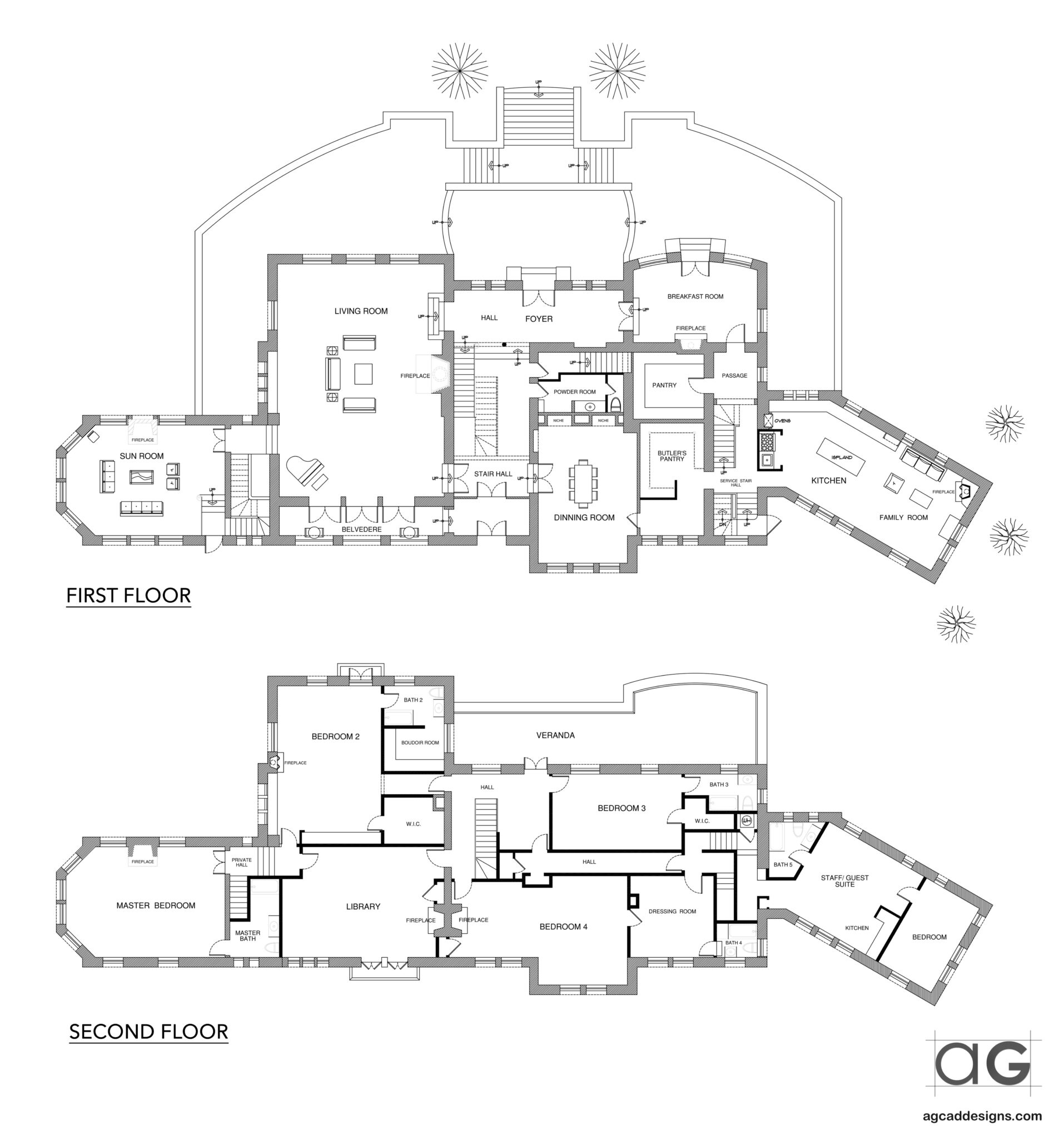 Floor Plans - Outsource SketchUp 3D CAD