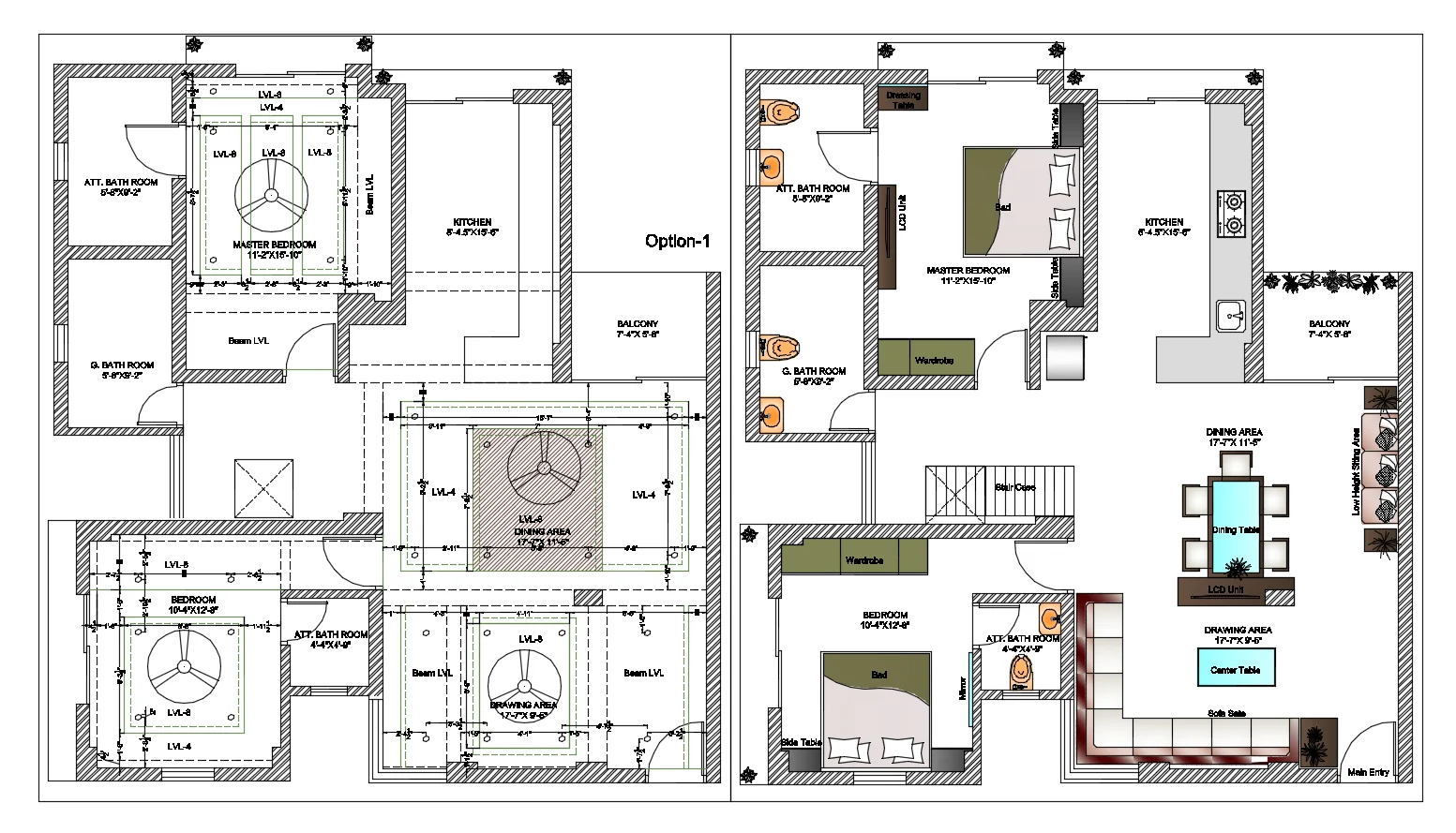 Interior Design CAD Drafting - Outsource SketchUp 3D CAD